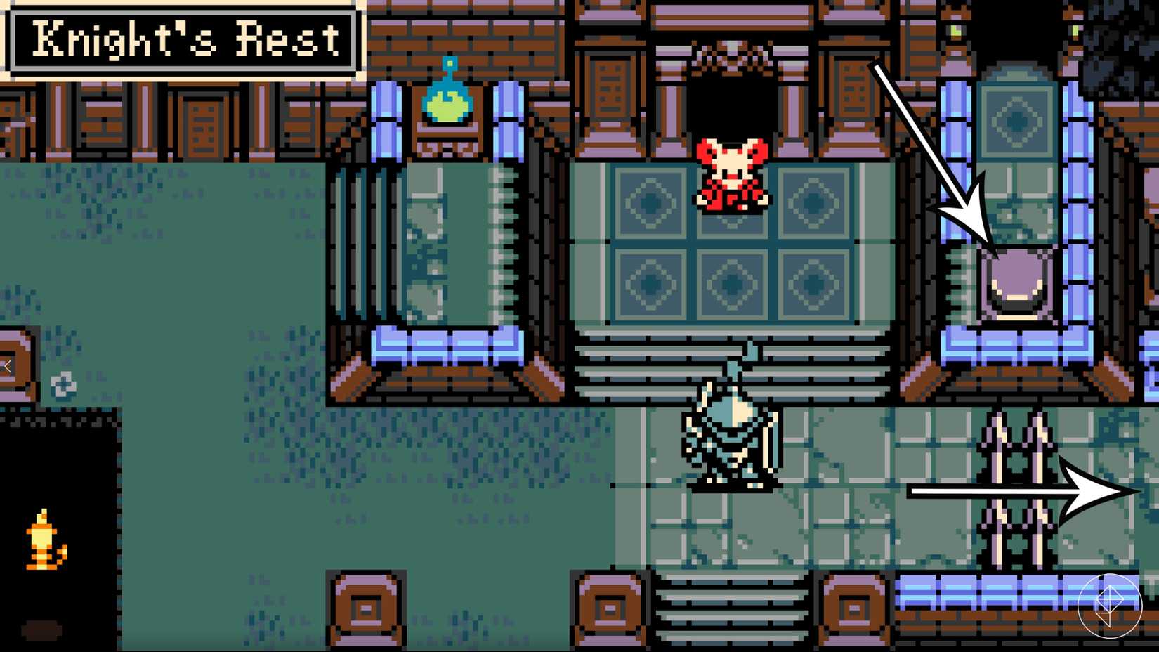 How to clear the Mourner's Mile Spike Vault in Mina the Hollower