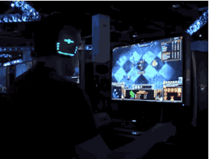 batcave computer gif