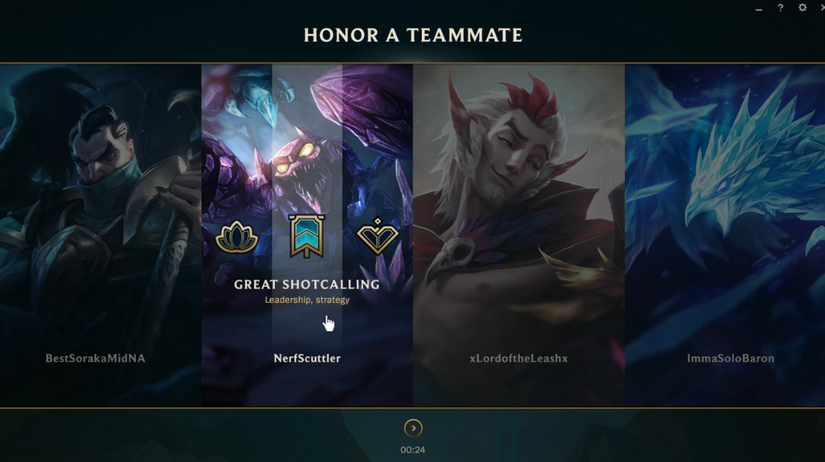 lol max honor level