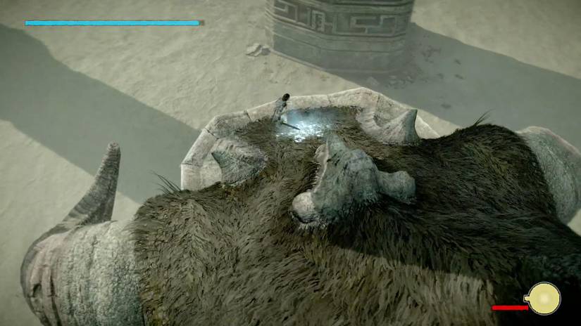 how to beat the bull in shadow of the colossus