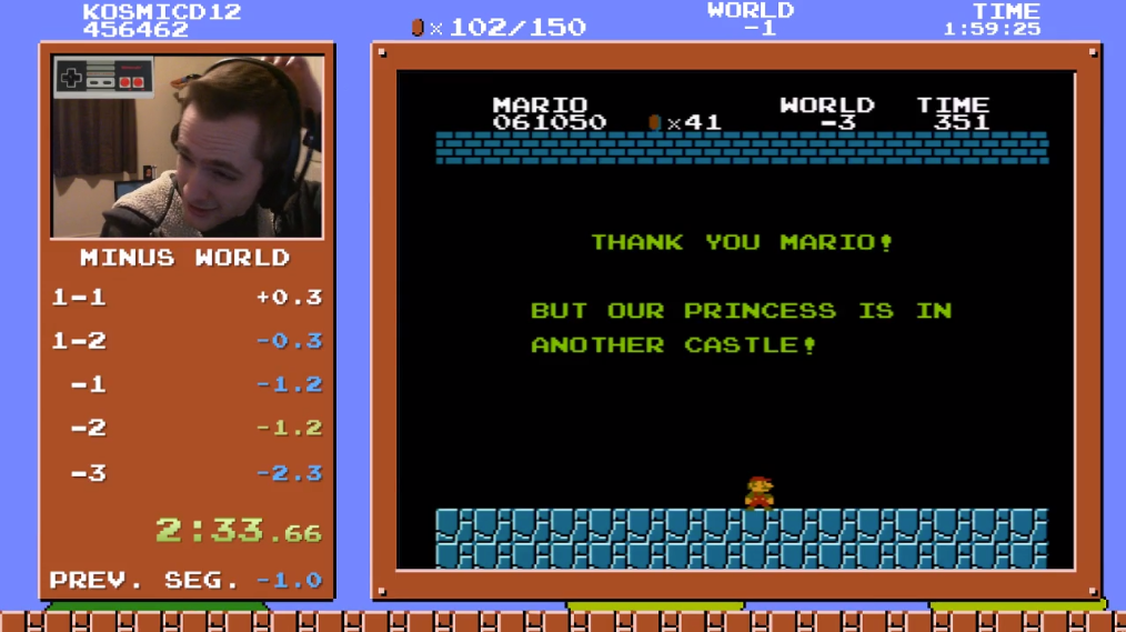 world record speedrunning