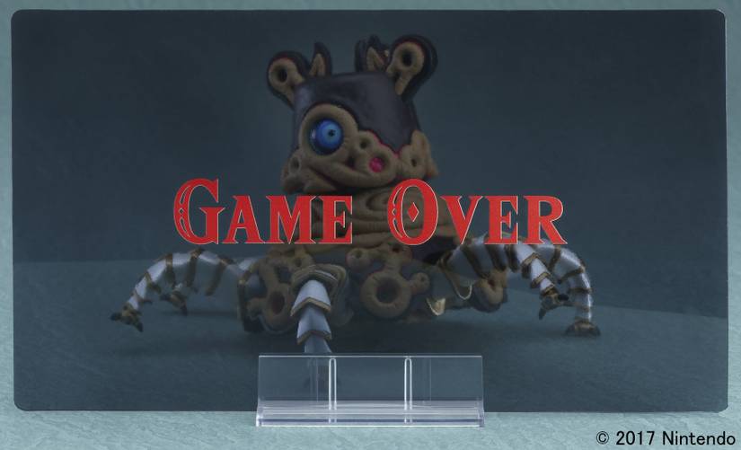 This Breath of the Wild Guardian figure comes with its own ‘Game Over ...