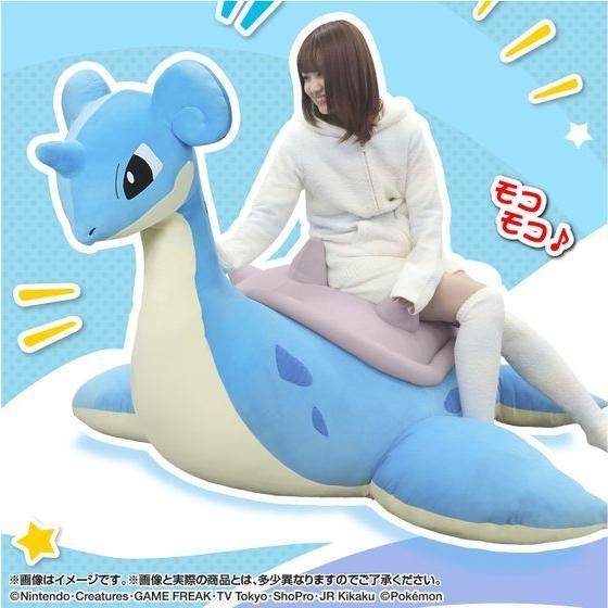 This gigantic Lapras plush is the only friend we need