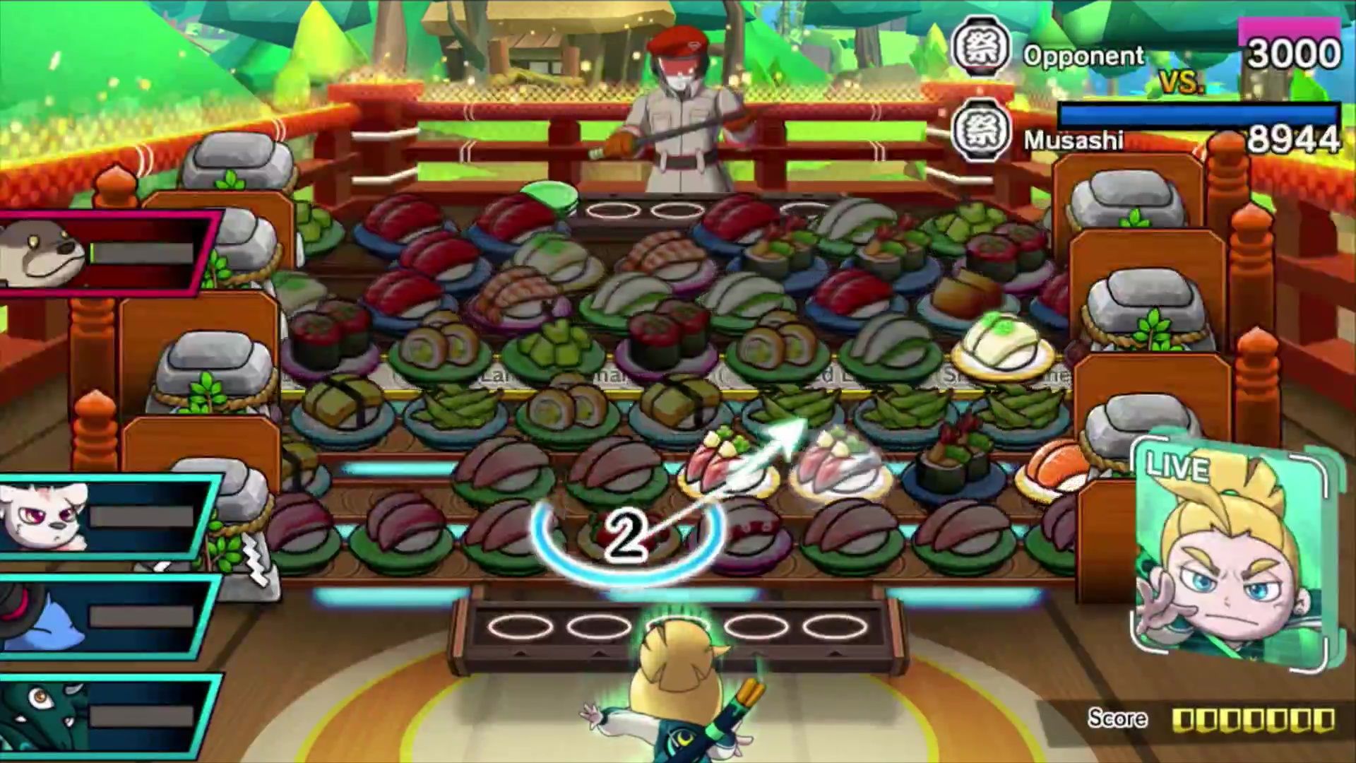 Sushi Striker: The Way of Sushido heading to the Switch in June