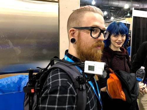 Twitch dev’s streaming backpack makes me feel like an alien