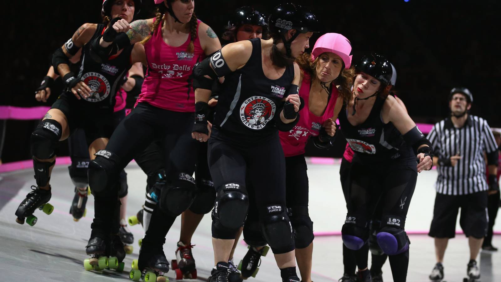 The history of roller derby
