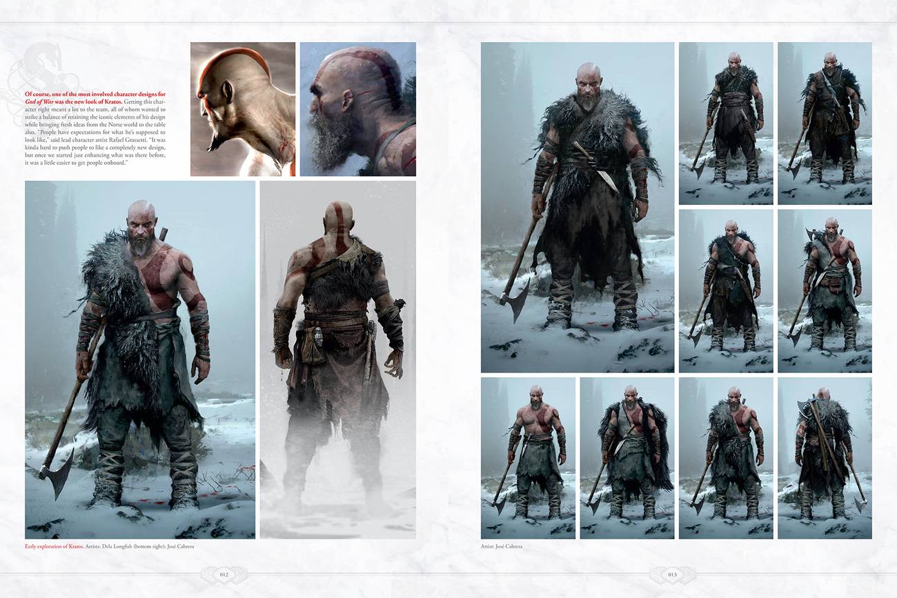God of War goes behind the scenes in The Art of God of War