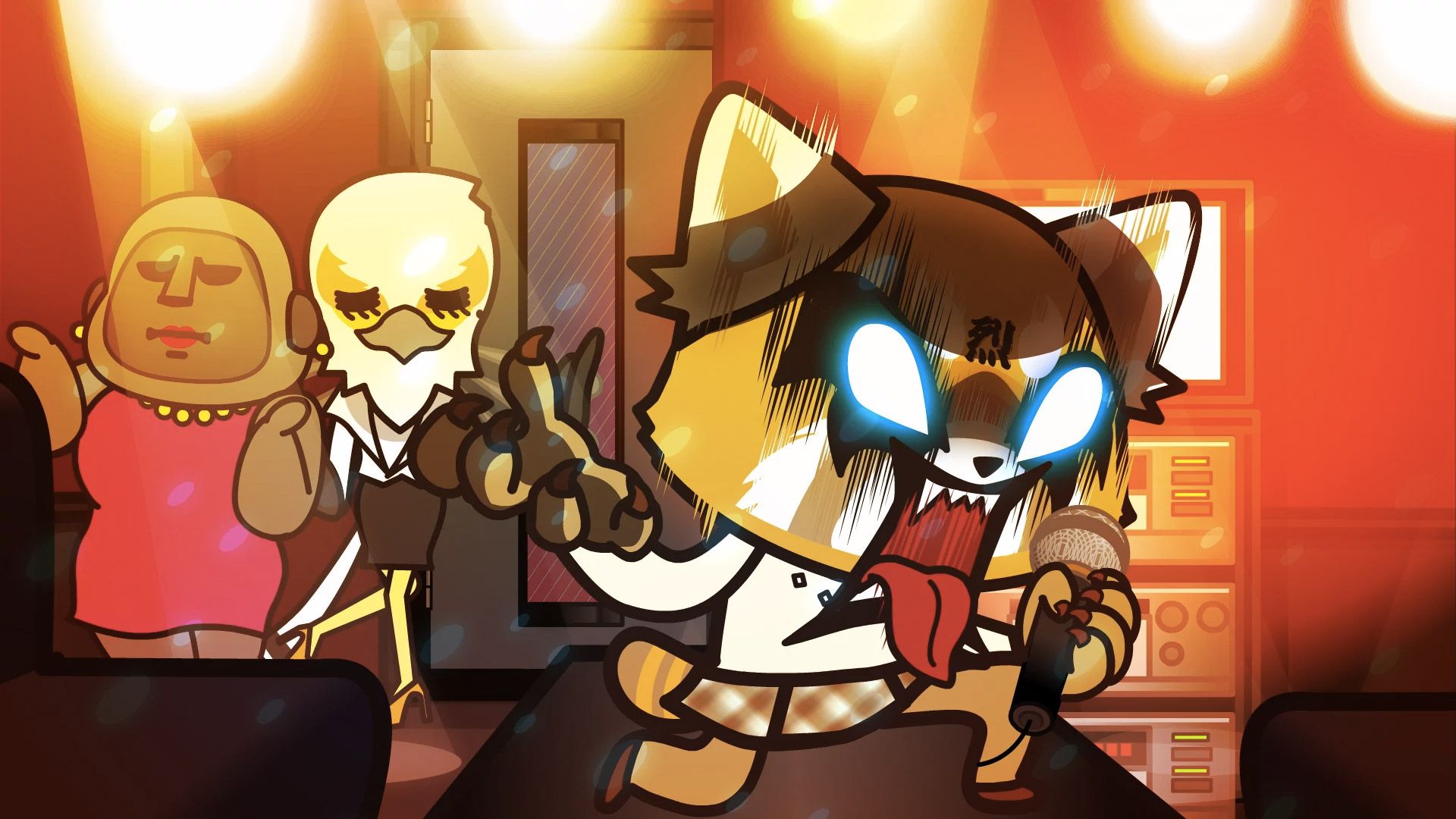 Sanrio’s death metal red panda Aggretsuko makes her full-length debut ...