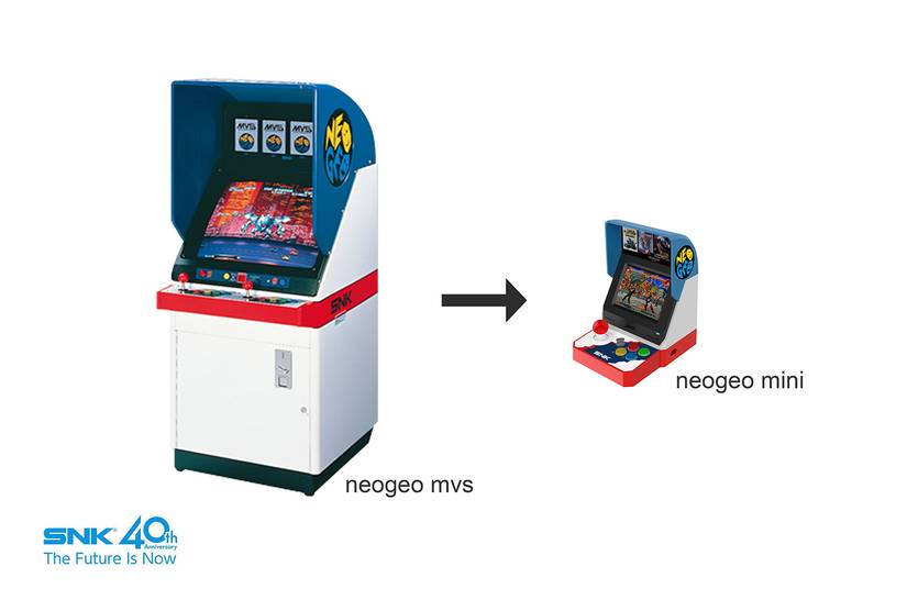 SNK reveals the Neo Geo Mini arcade console