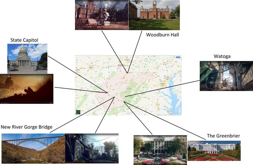 Check out the real-world locations from Fallout 76’s trailer