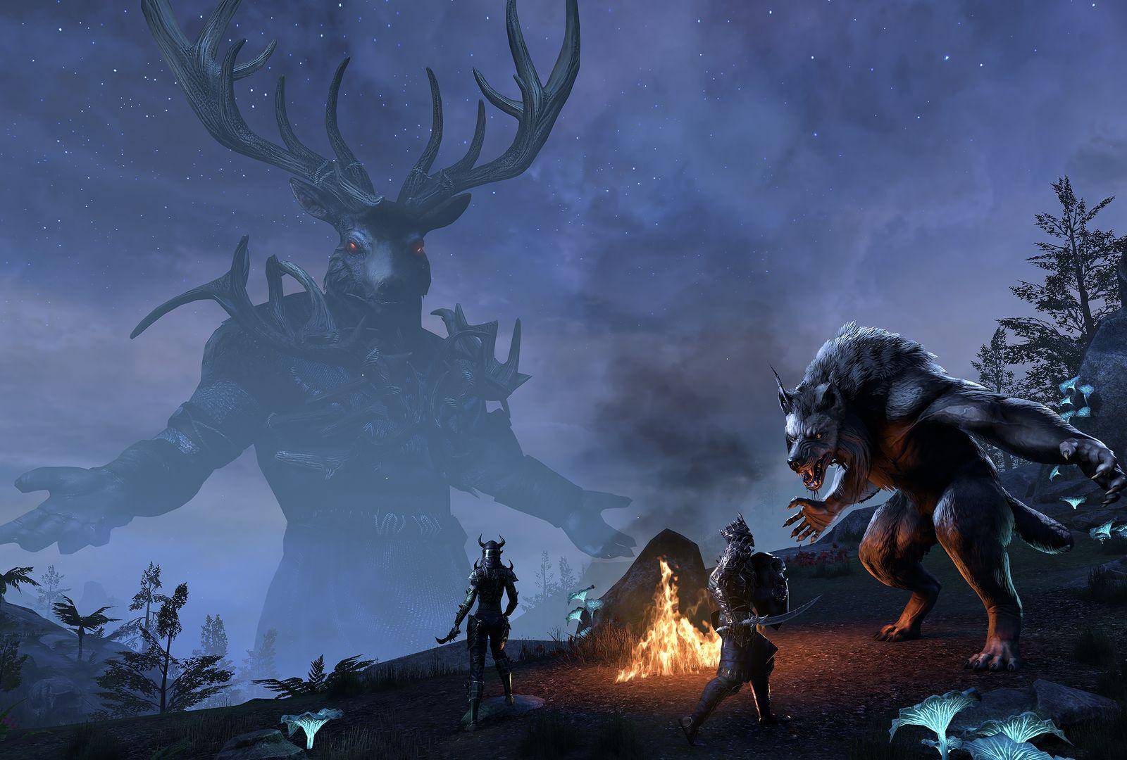 werewolf god elder scrolls