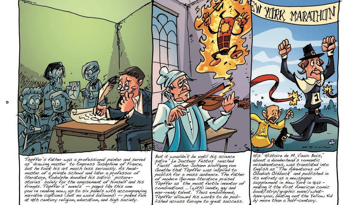 The most entertaining book on comics history