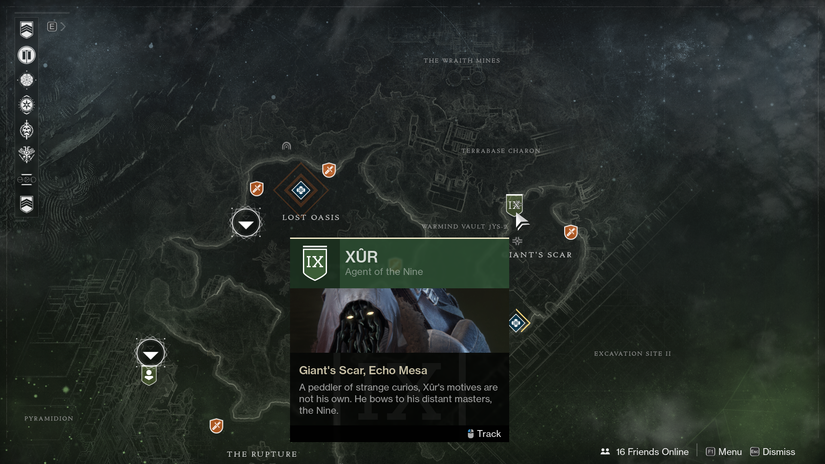 Destiny 2 Xur location and items, July 20-23