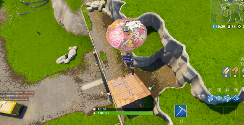 Follow the treasure map found in Risky Reels - Fortnite Season 5 ...