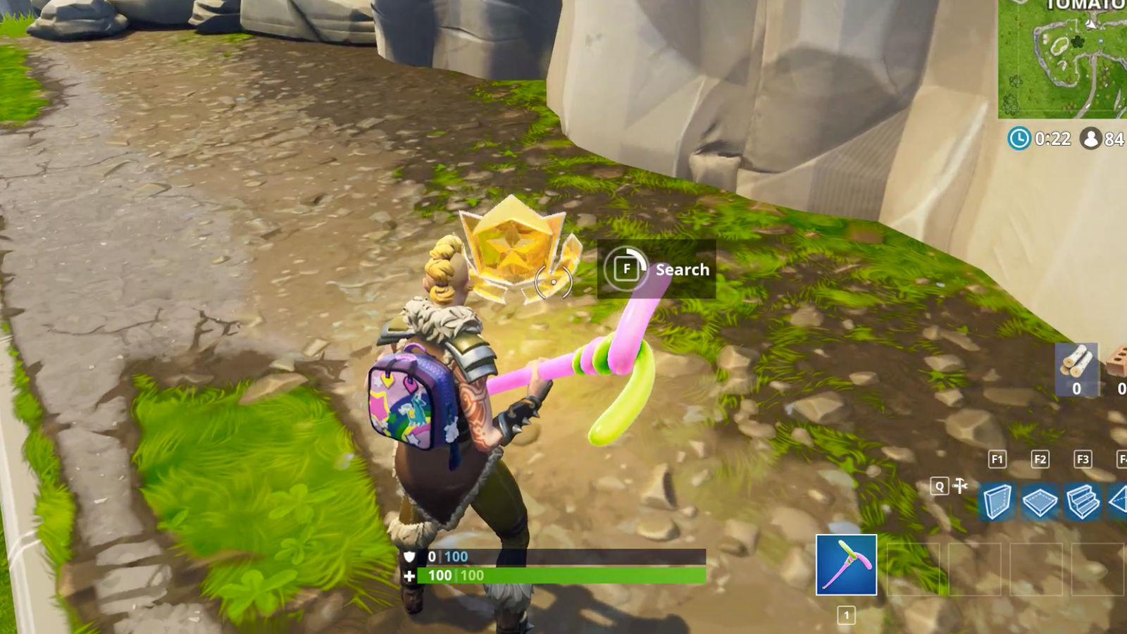 Fortnite Treasure Map