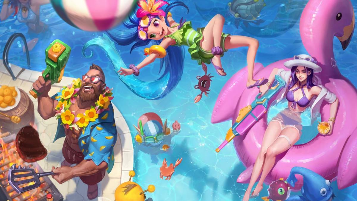 pool party akali