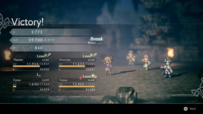 bewildering dance octopath