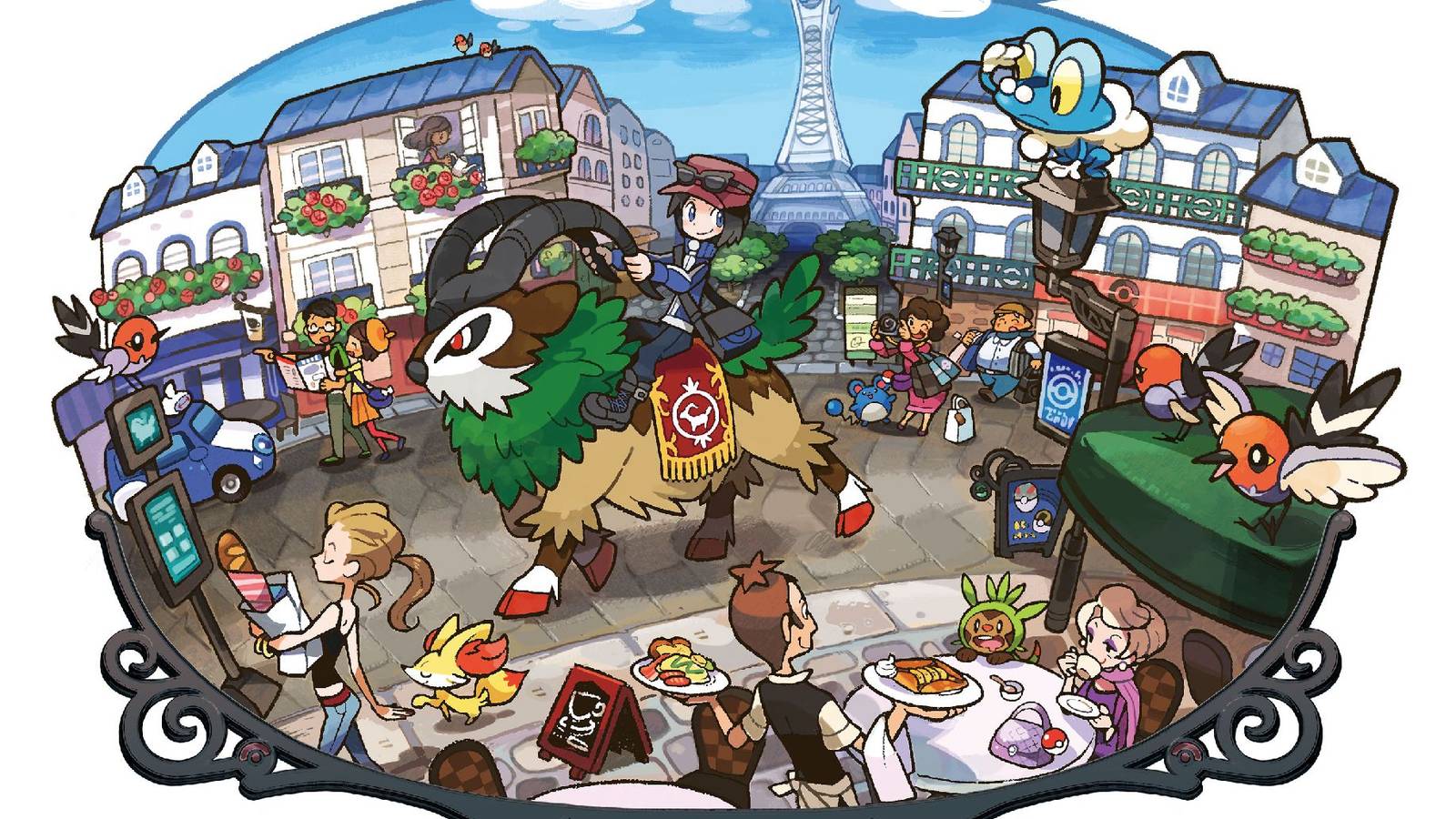 Go for a Pokemon ride in Poke-France in the newest Pokemon X & Y trailer