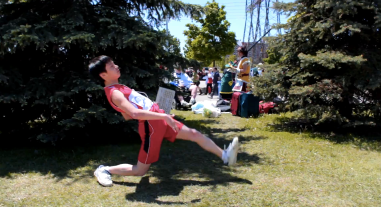 QWOP in real life looks more difficult than playing the game itself