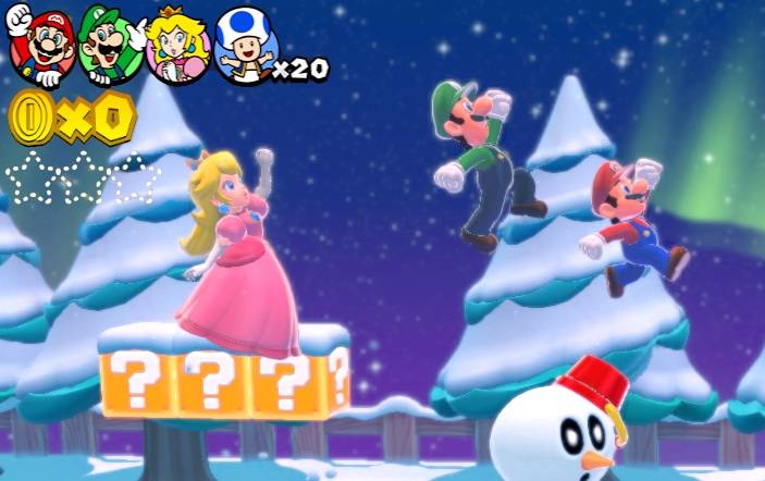 super mario 3d world advert