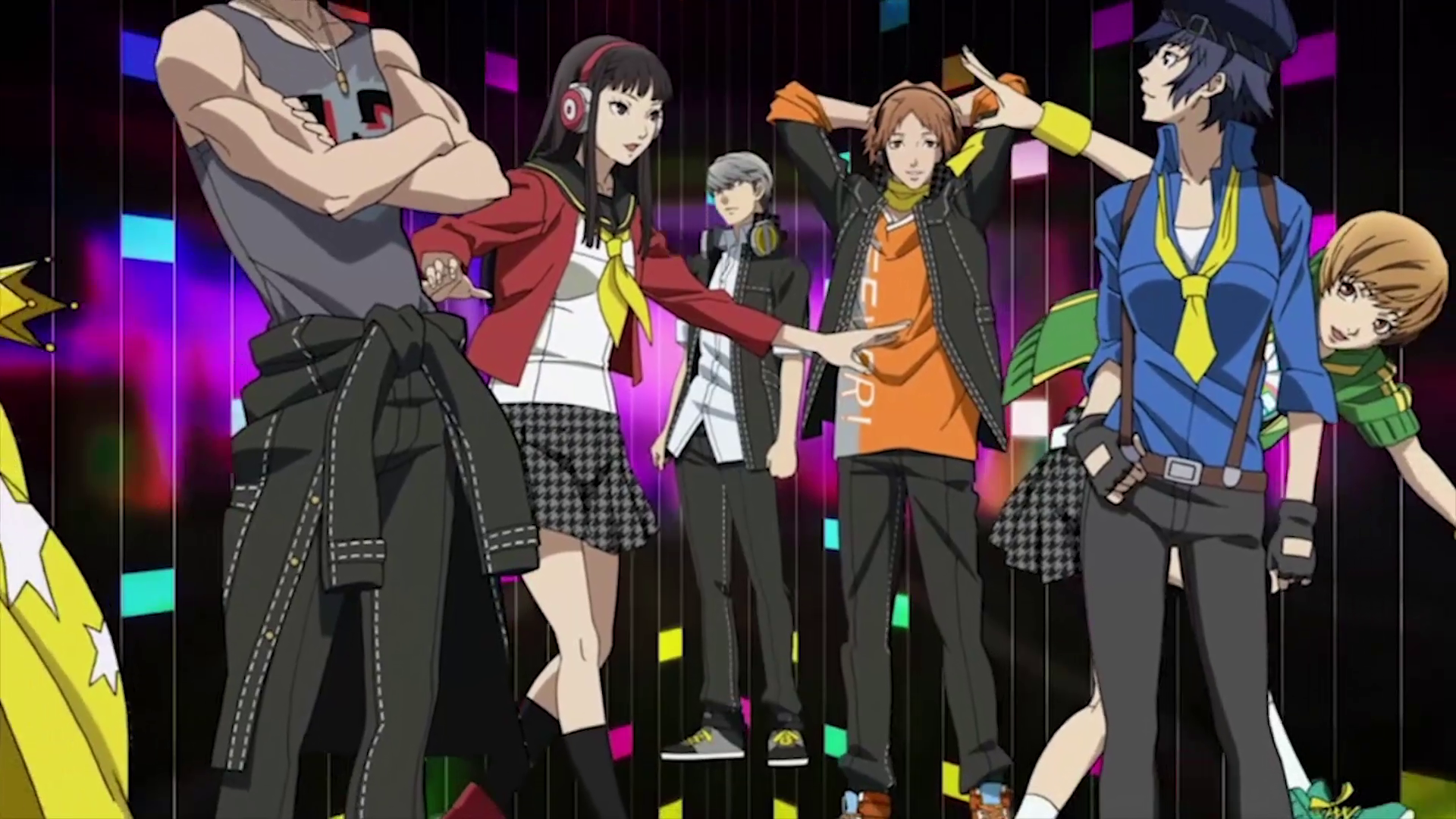 Watch Persona 4: Dancing All Night's entire bubbly, animated intro