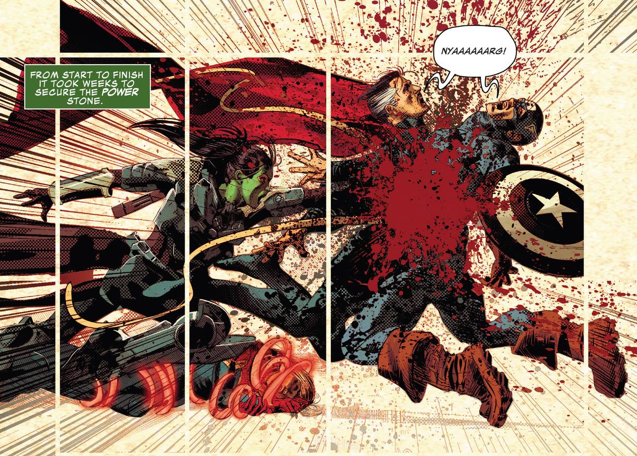 gamora comics powers