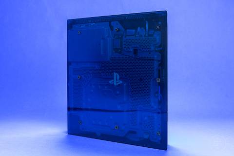 500 Million Limited Edition PS4 Pro detailed in close-up unboxing photos