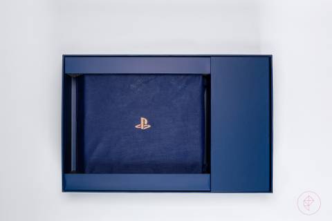 500 Million Limited Edition PS4 Pro detailed in close-up unboxing photos