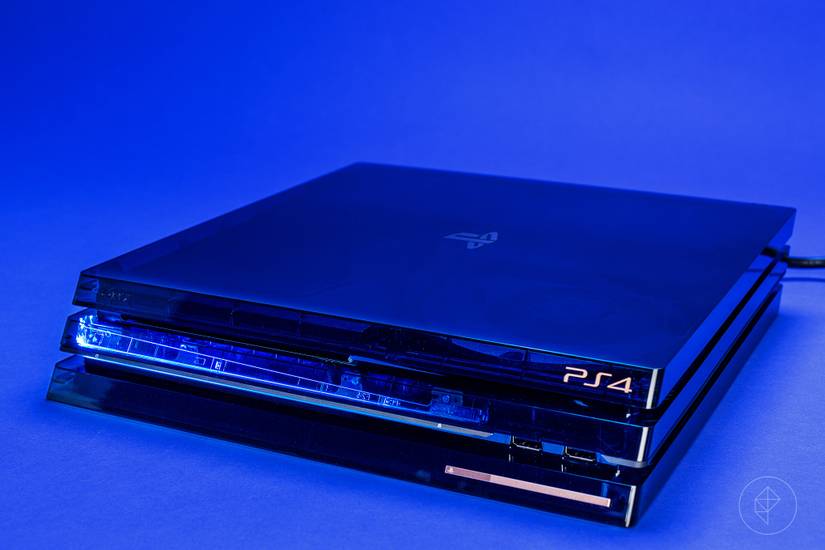 500 Million Limited Edition PS4 Pro detailed in close-up unboxing photos