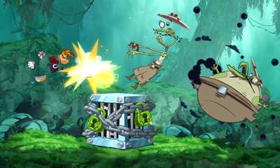 Rayman Origins 3DS screenshots