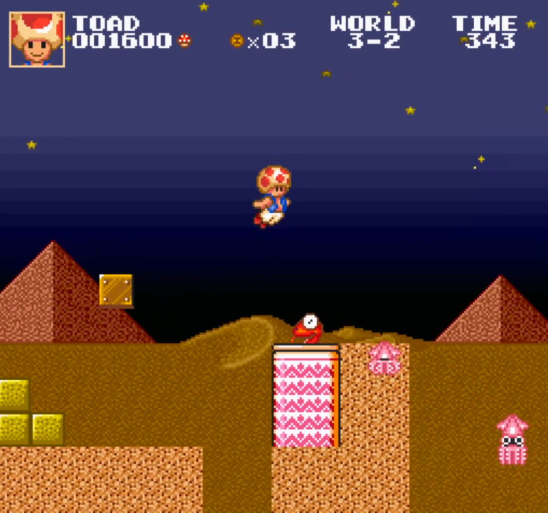 Super Mario Bros. Crossover 3.0 and Exploding Rabbit's link to the past