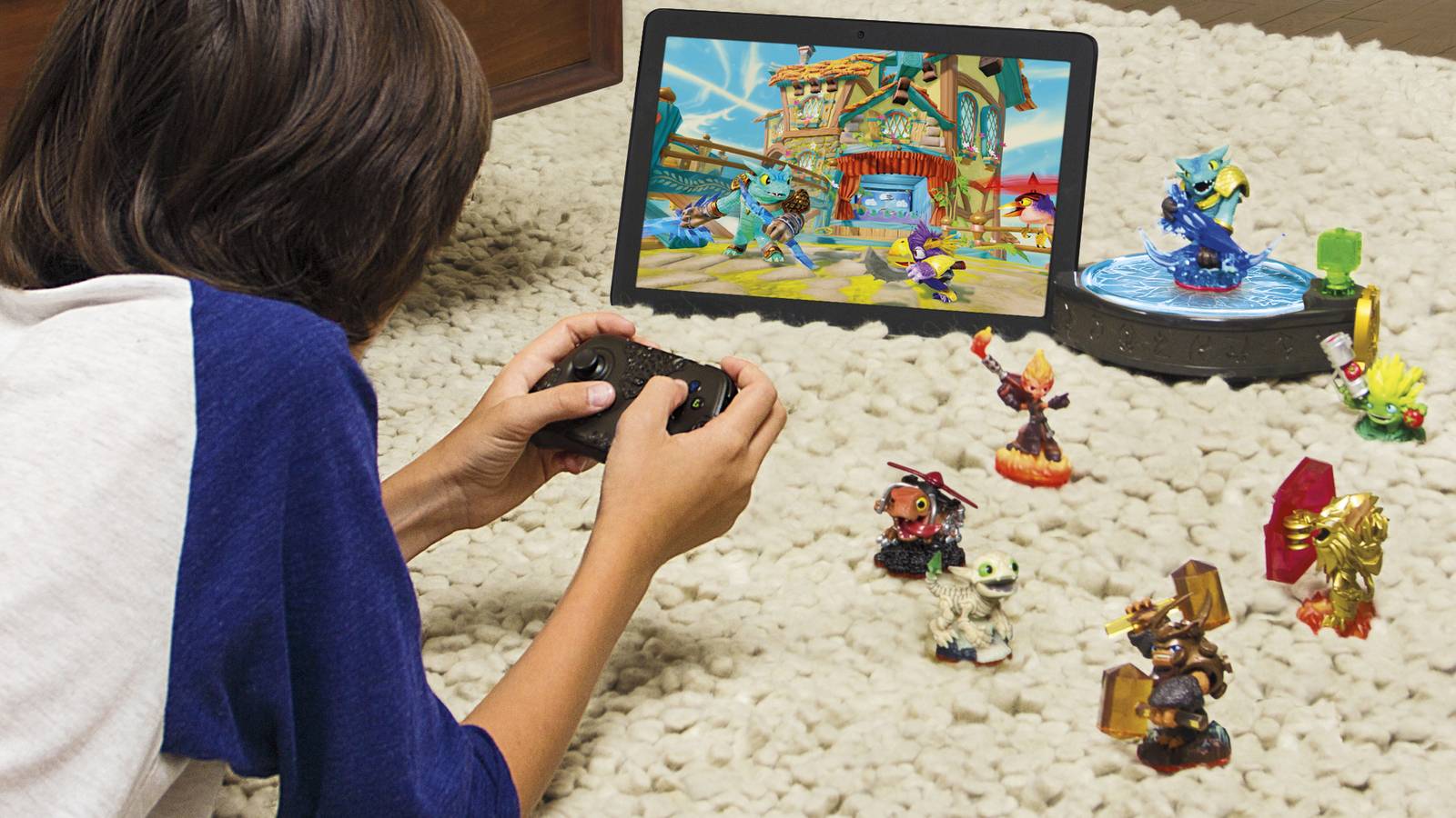 skylanders trap team background