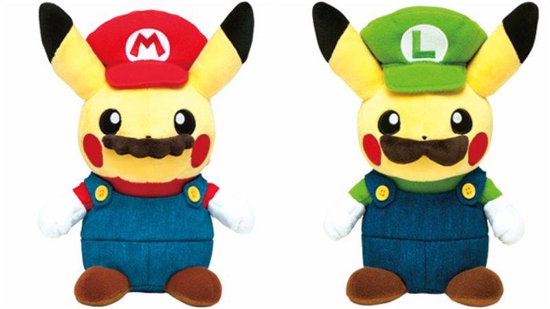 Take a look at the limited edition Mario Pikachu merchandise collection