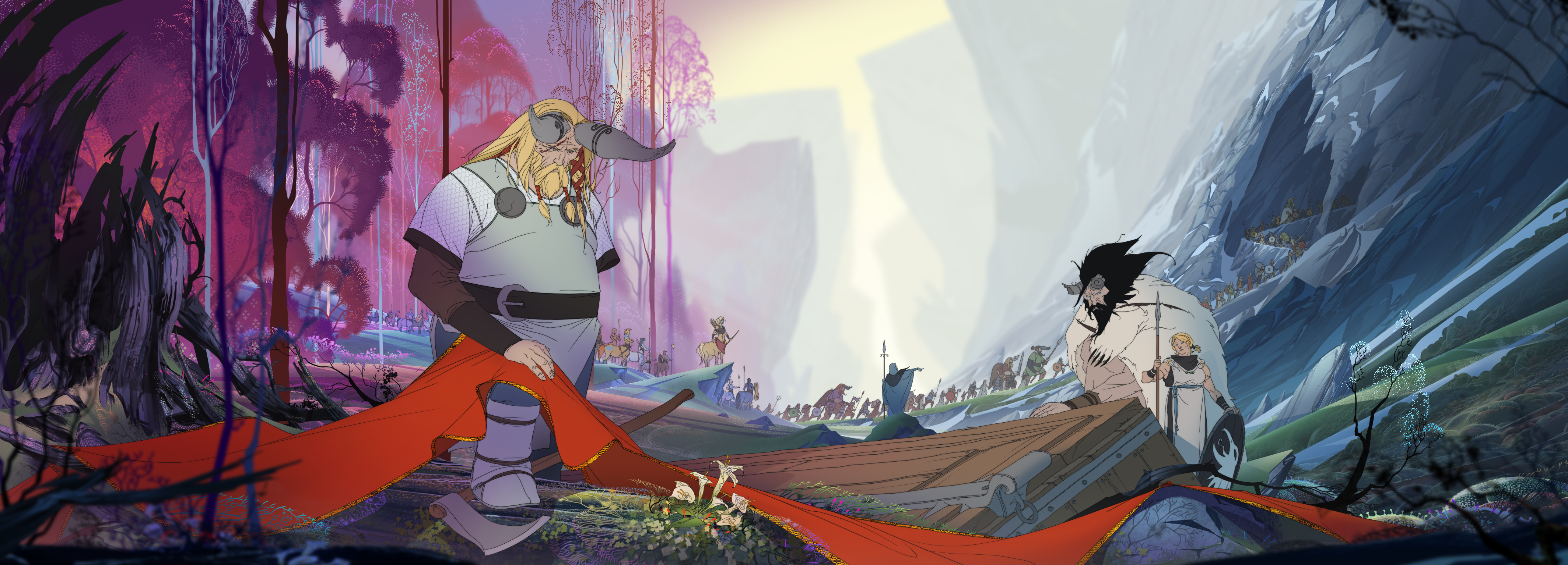 the banner saga logo