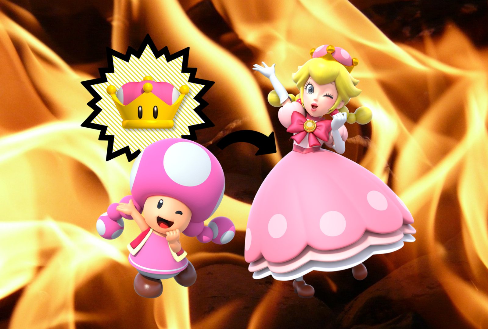 poor princess peach