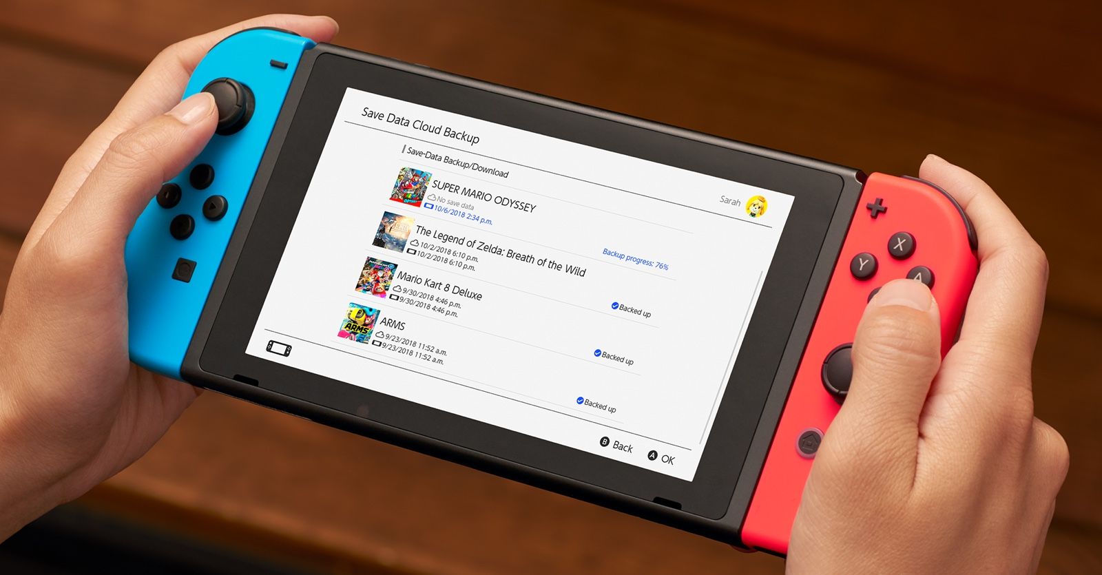 Nintendo Switch Cloud Saves will have a buffer period