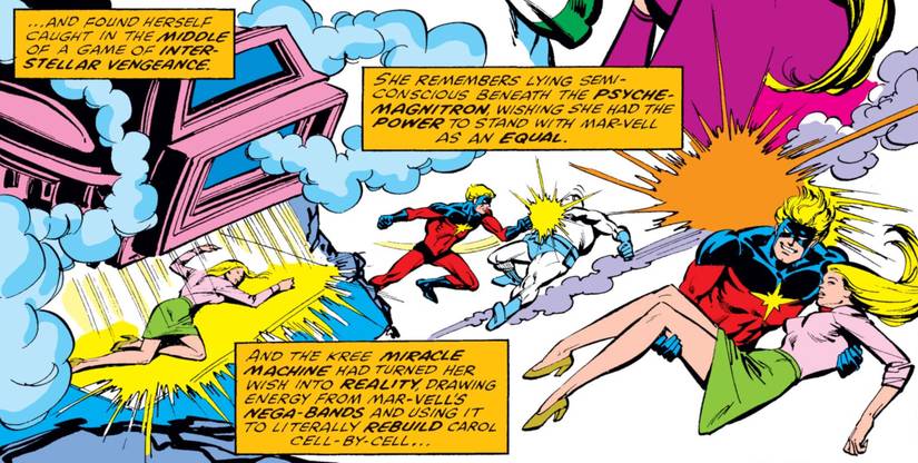 Captain Marvel’s origin, powers, and comic history, explained by creators