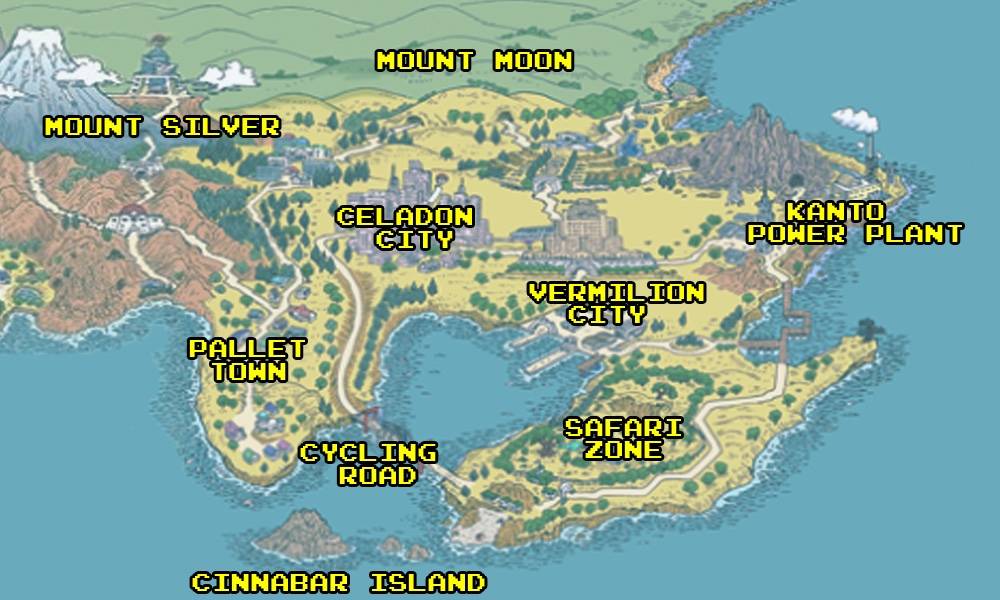 How Pokémon's world was shaped by real-world locations