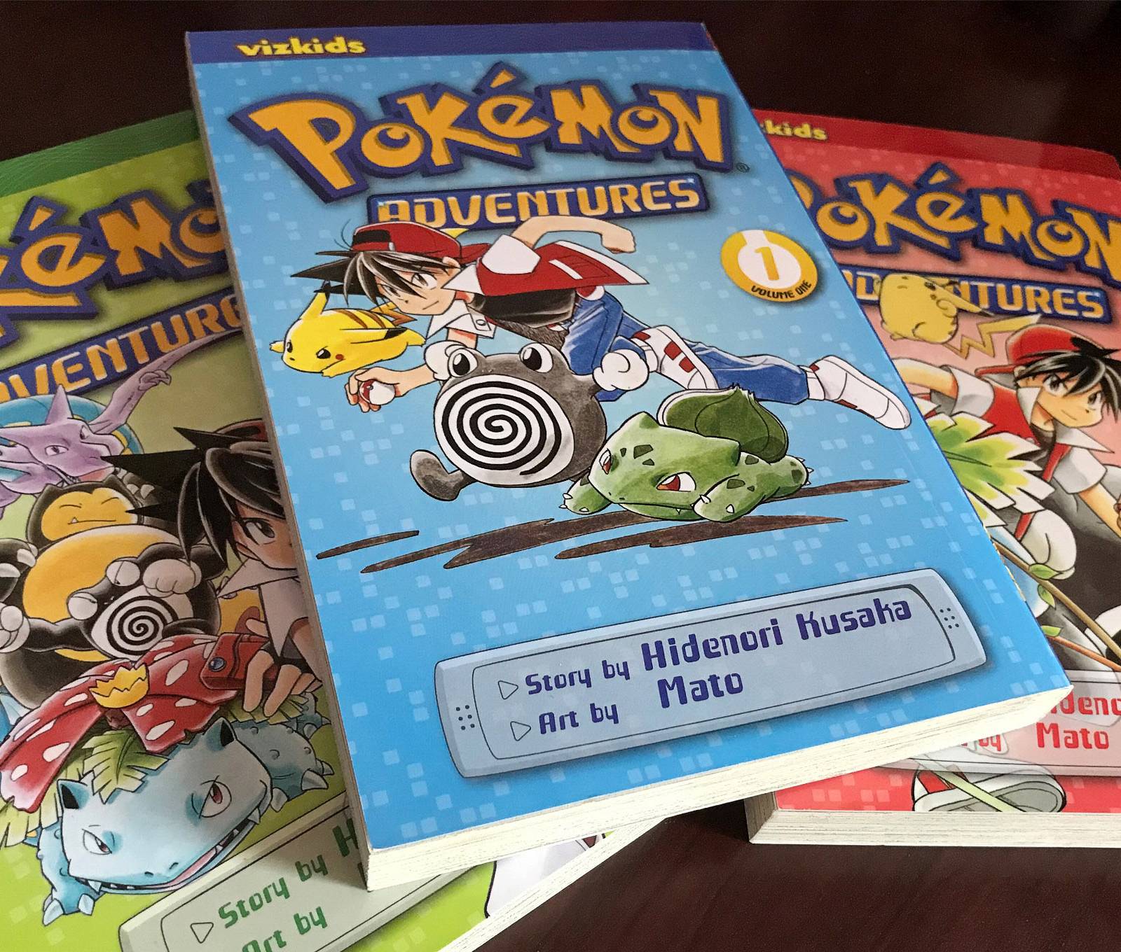 comic pokemon adventures