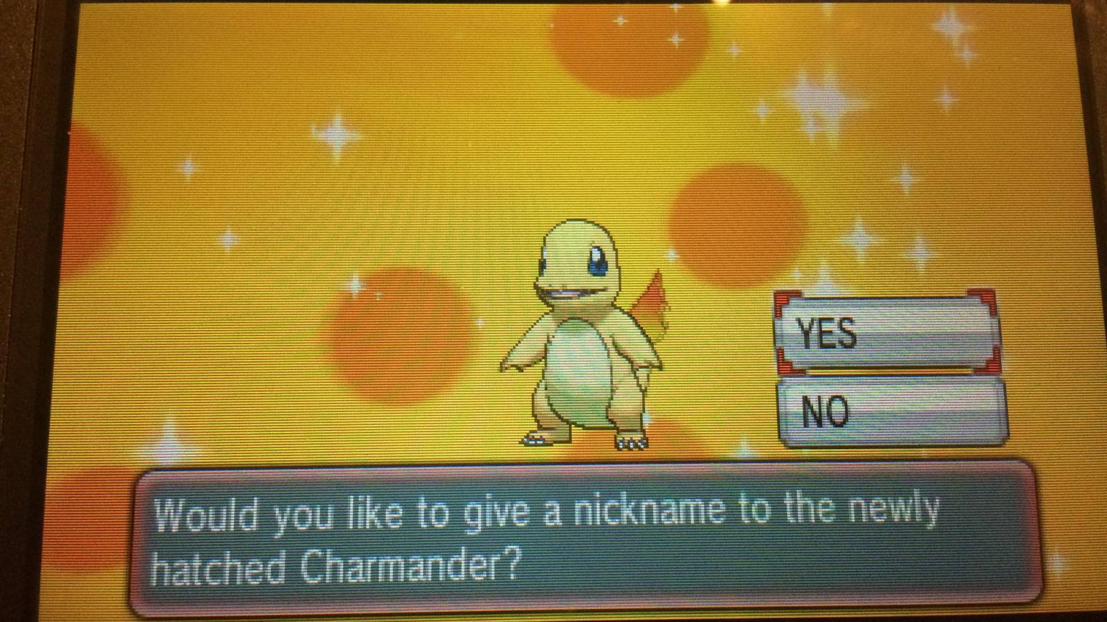 You should give your Pokémon a nickname