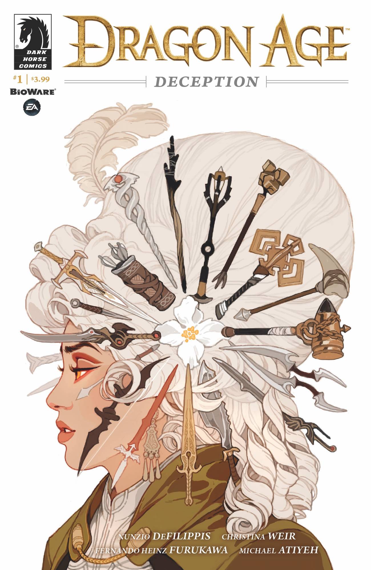 Check out the first six pages of Deception, the next Dragon Age tie-in ...