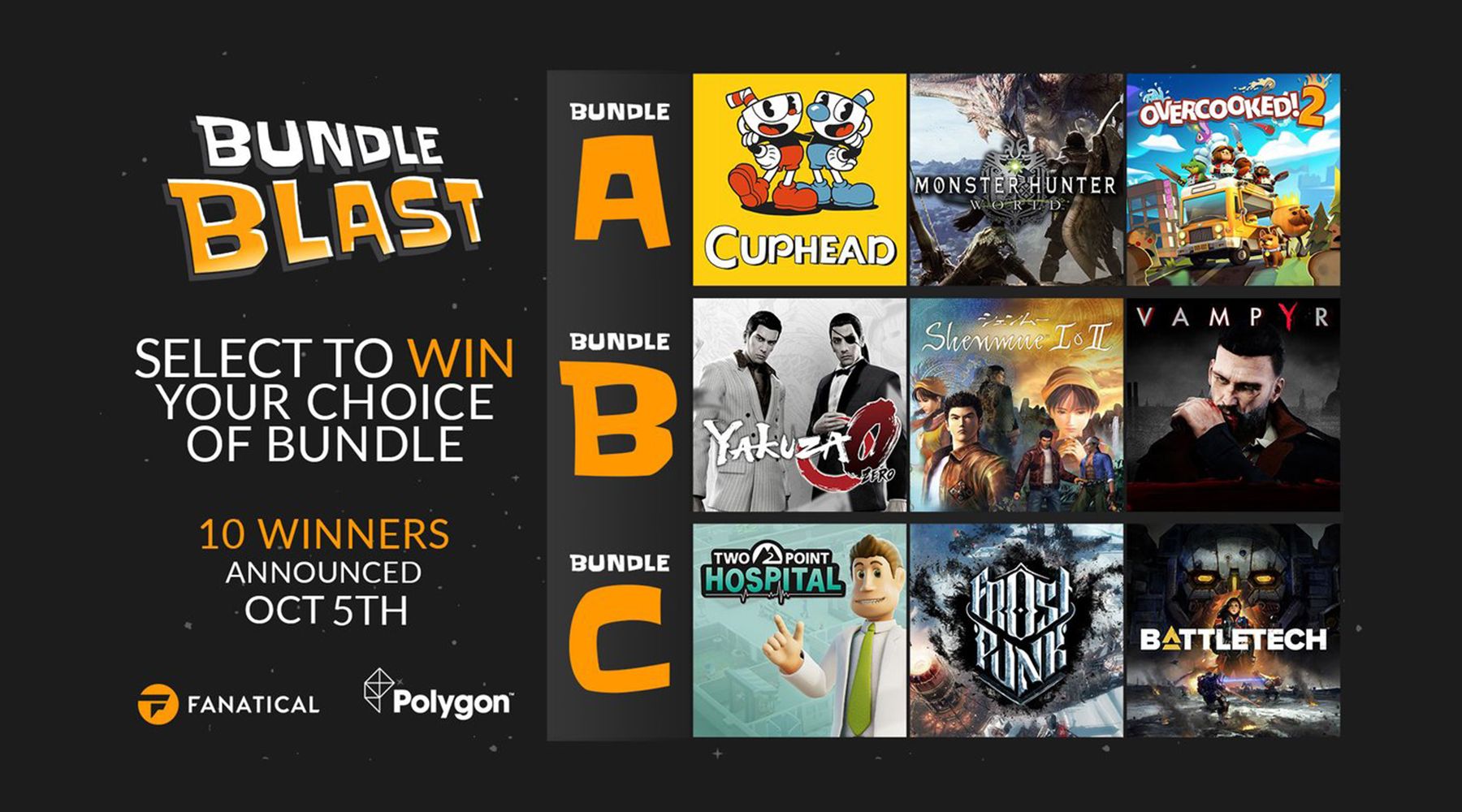 Polygon and Fanatical are co-hosting a PC bundle giveaway
