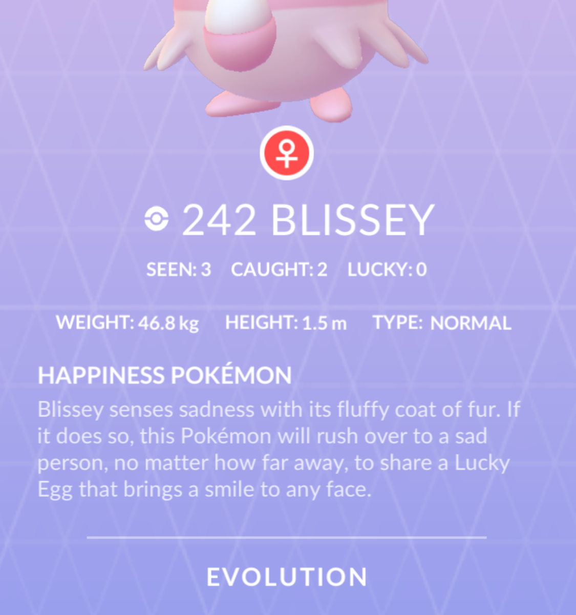 mega blissey stats
