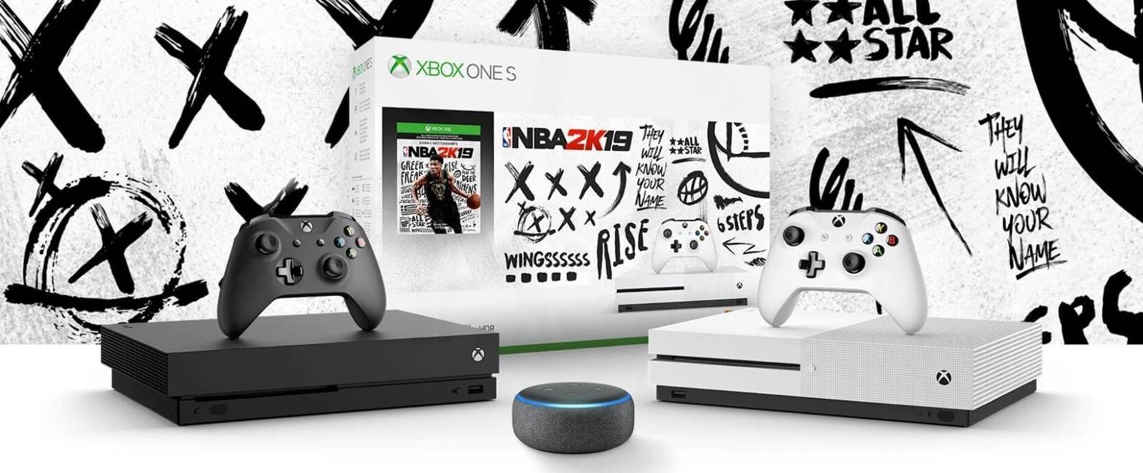 Xbox One bundles at Amazon will include a new Echo Dot for free