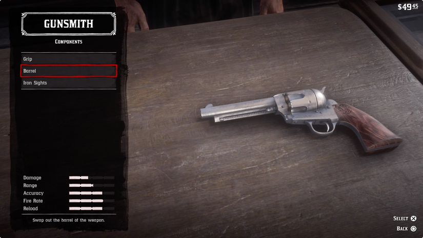 ammunition types rdr2