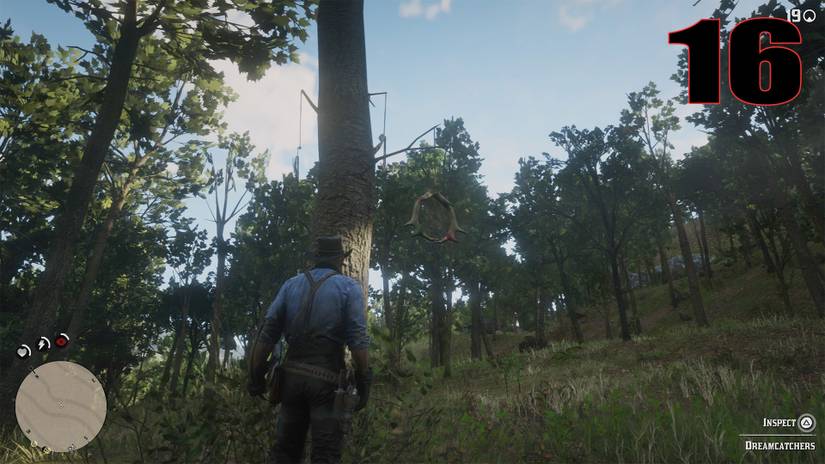 Red Dead Redemption 2 dreamcatcher locations and reward