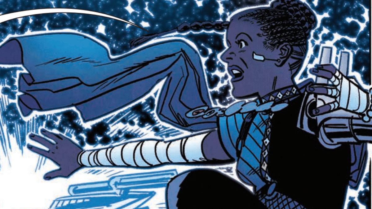 Shuri #2 has a major Black Panther and Guardians of the Galaxy crossover