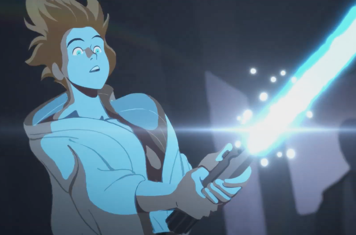 luke skywalker animated