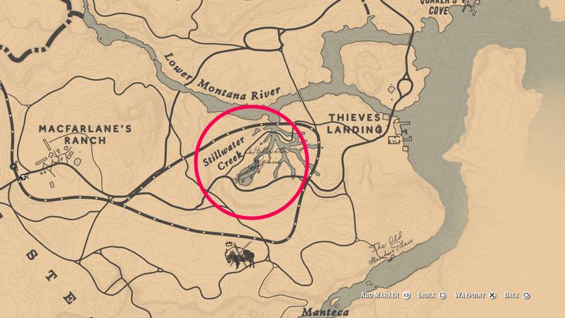 Find RDR2 Legendary Fish guide with maps
