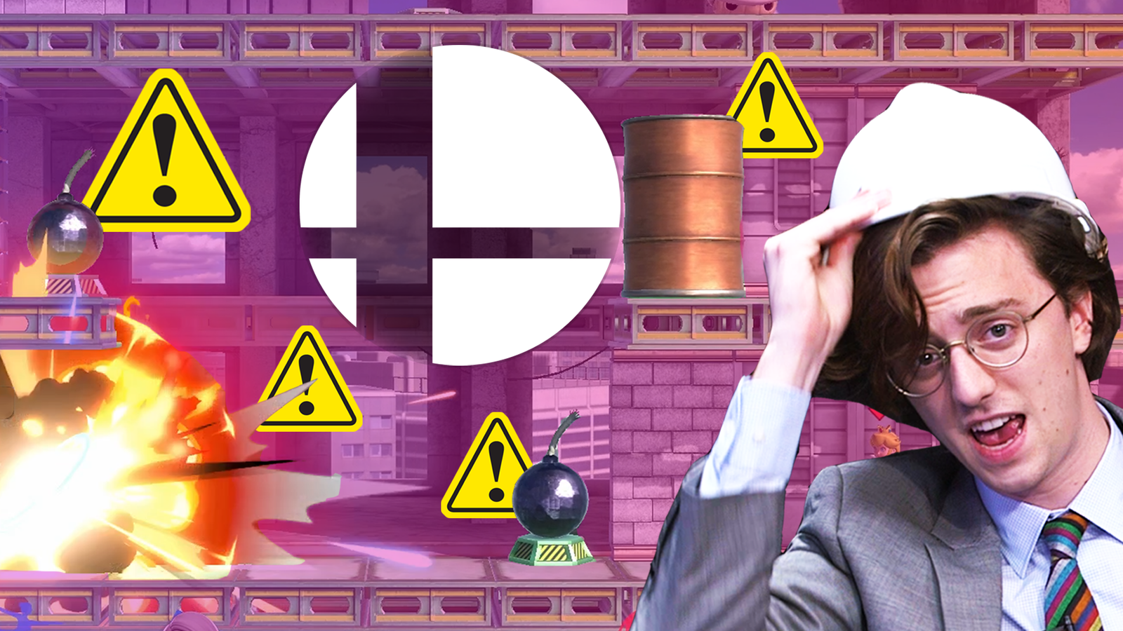 How many OSHA violations are in Super Smash Bros. Ultimate?